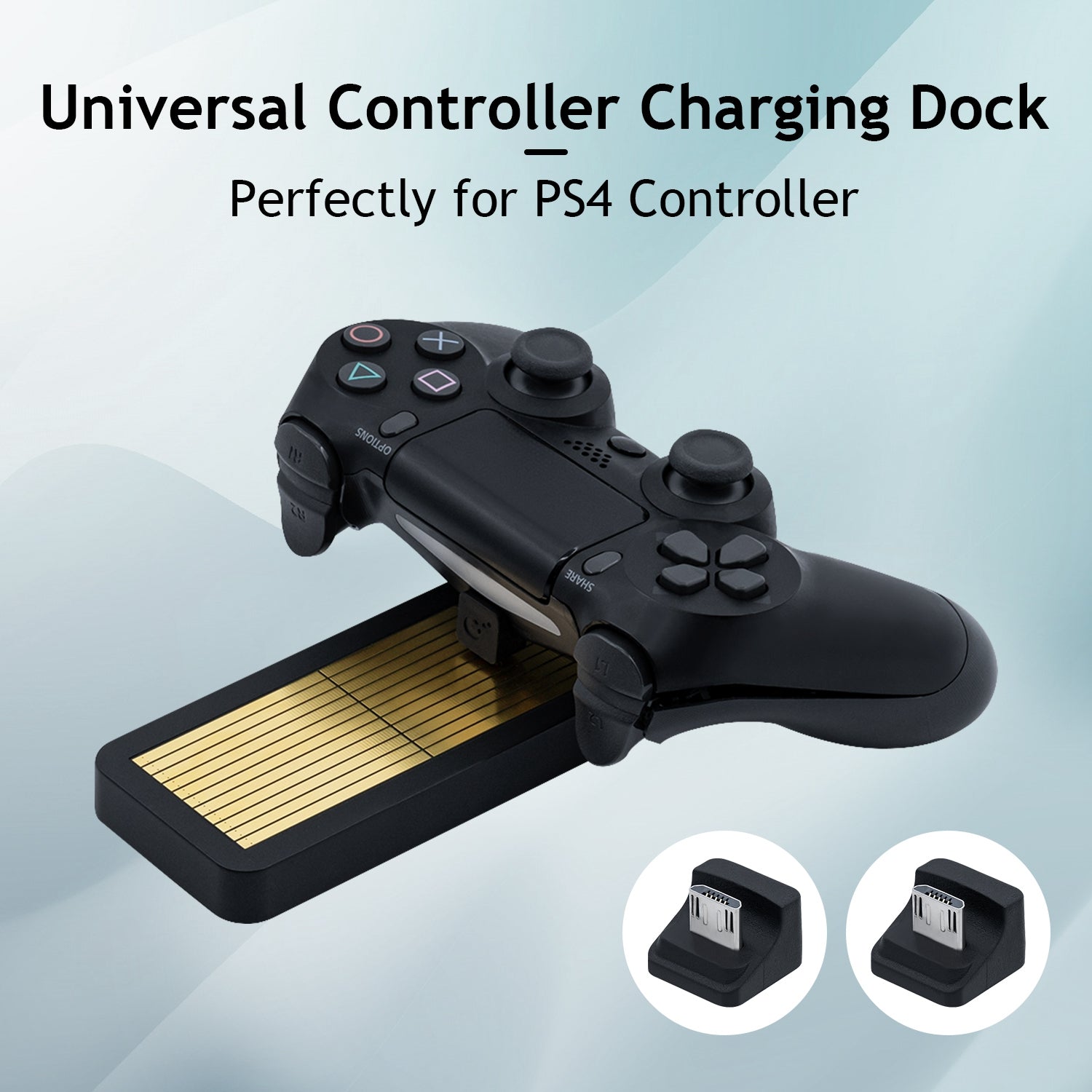 GuliKit Universal Wireless Charging Dock with Charging Dongles for PS4