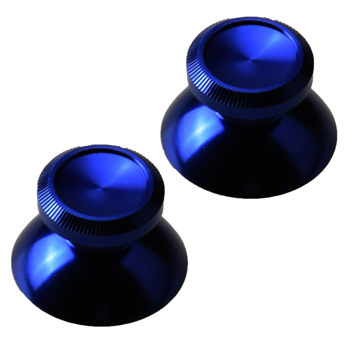 Aluminum Alloy Metal Analog Thumbstick Navy Blue
